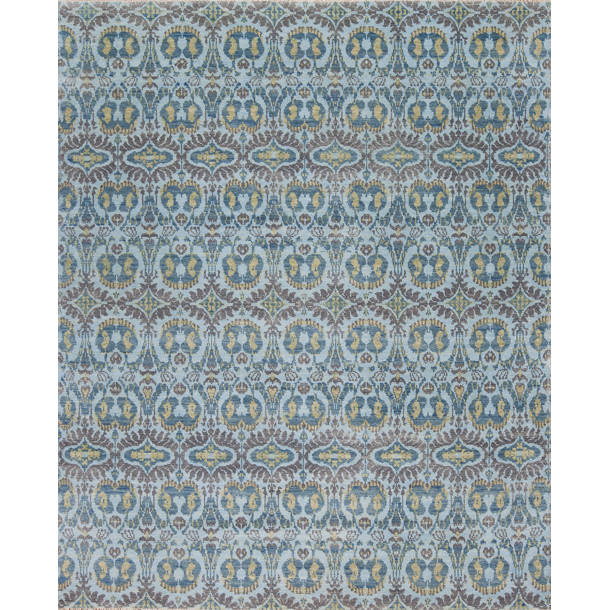 Samad Rugs Vogue Ikat Hand-Knotted Wool Area Rug | Perigold