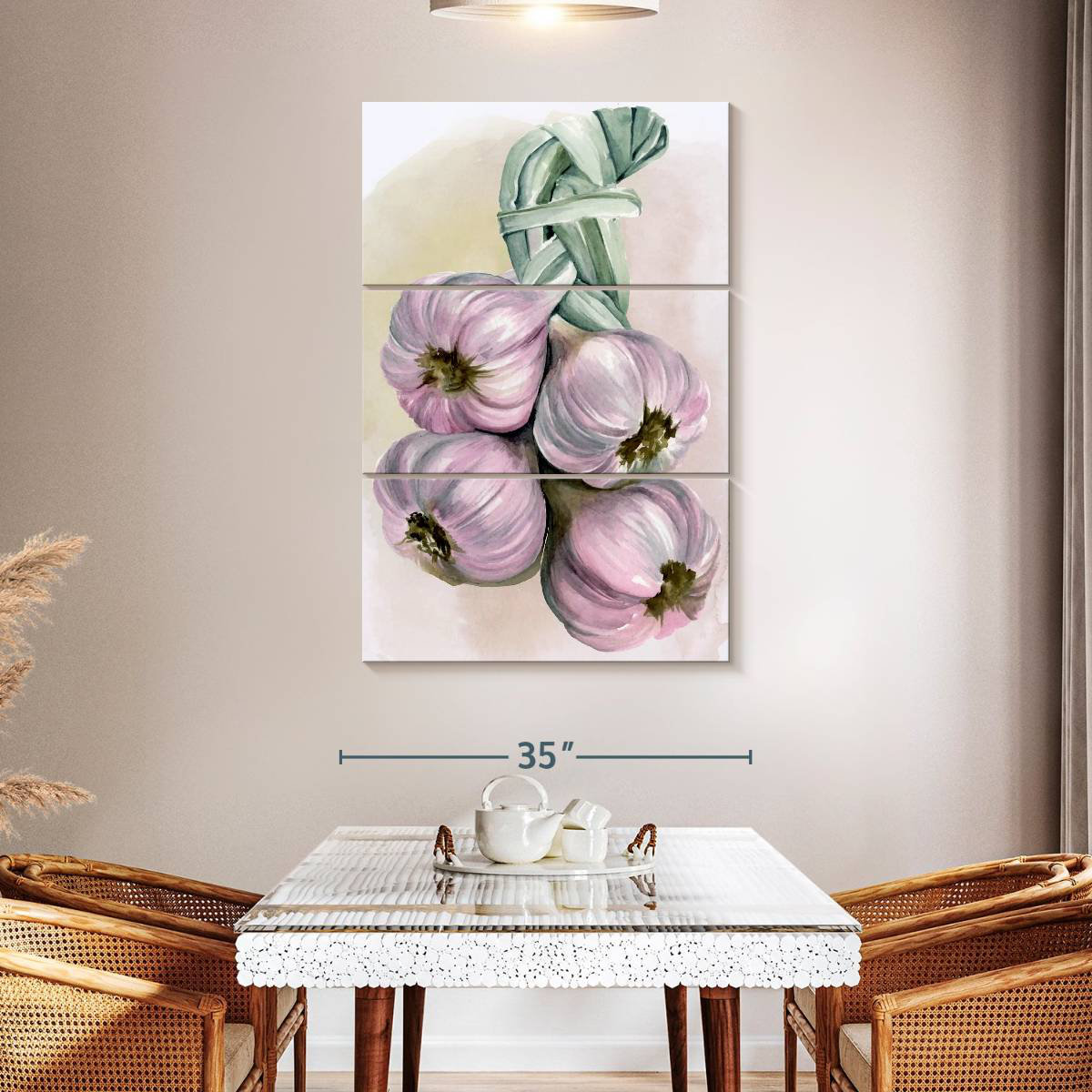 Ebern Designs Yarlin Garlic Braid I | Wayfair