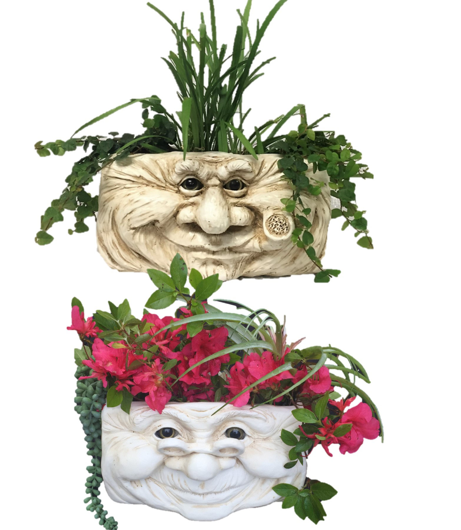 HomeStyles Muggly'S 2 - Piece Resin Statue Planter Set - Wayfair Canada