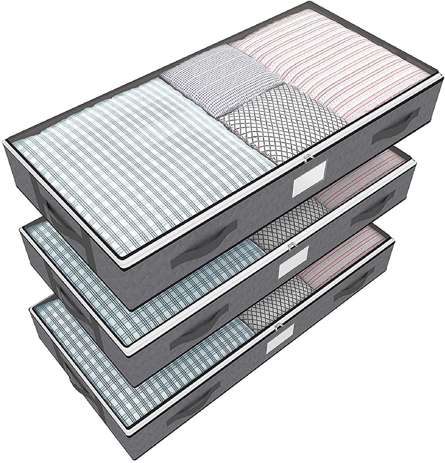 Rebrilliant Fabric Storage Bag Set | Wayfair