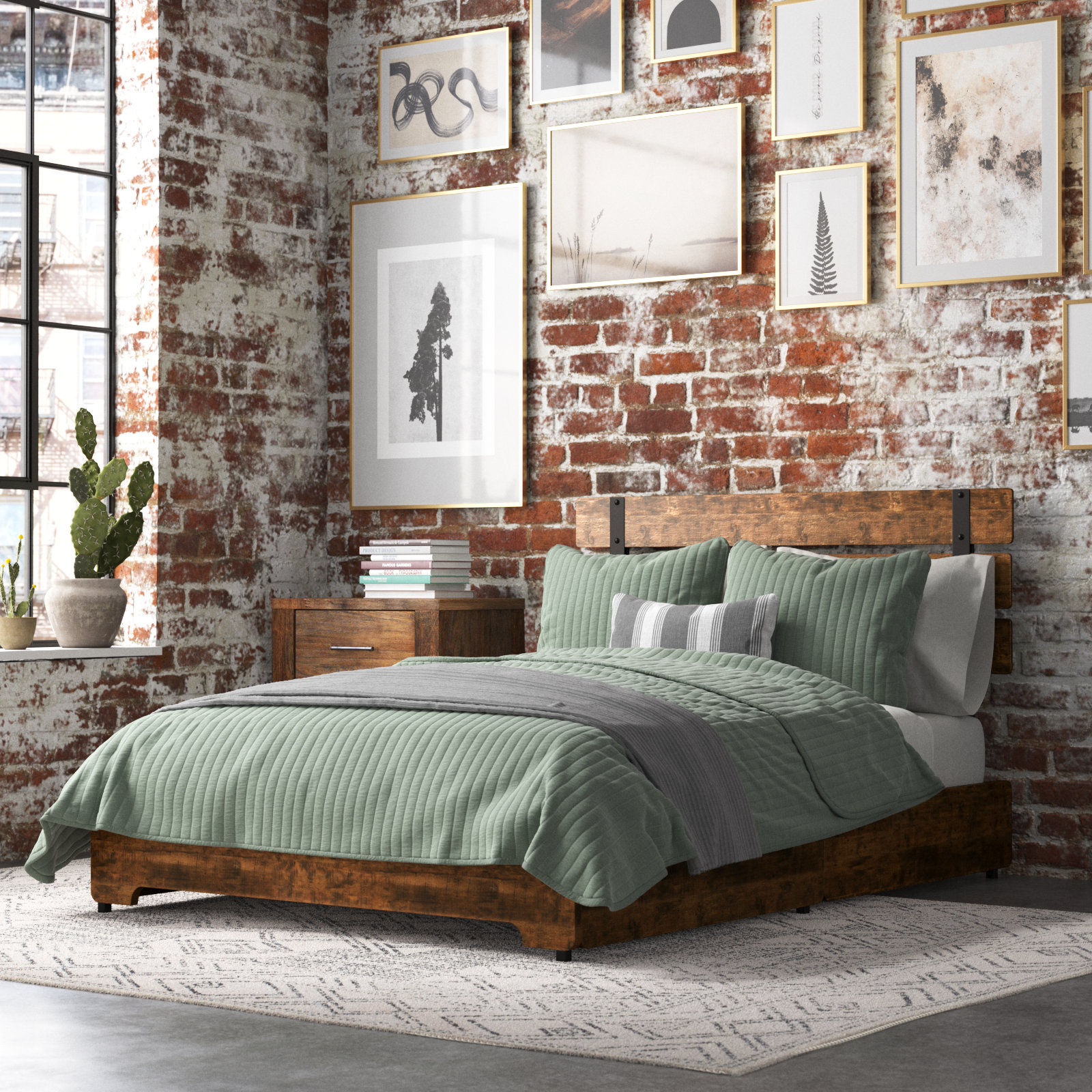 Steelside™ Em Storage Bed With 4 Drawers & Reviews - Wayfair Canada