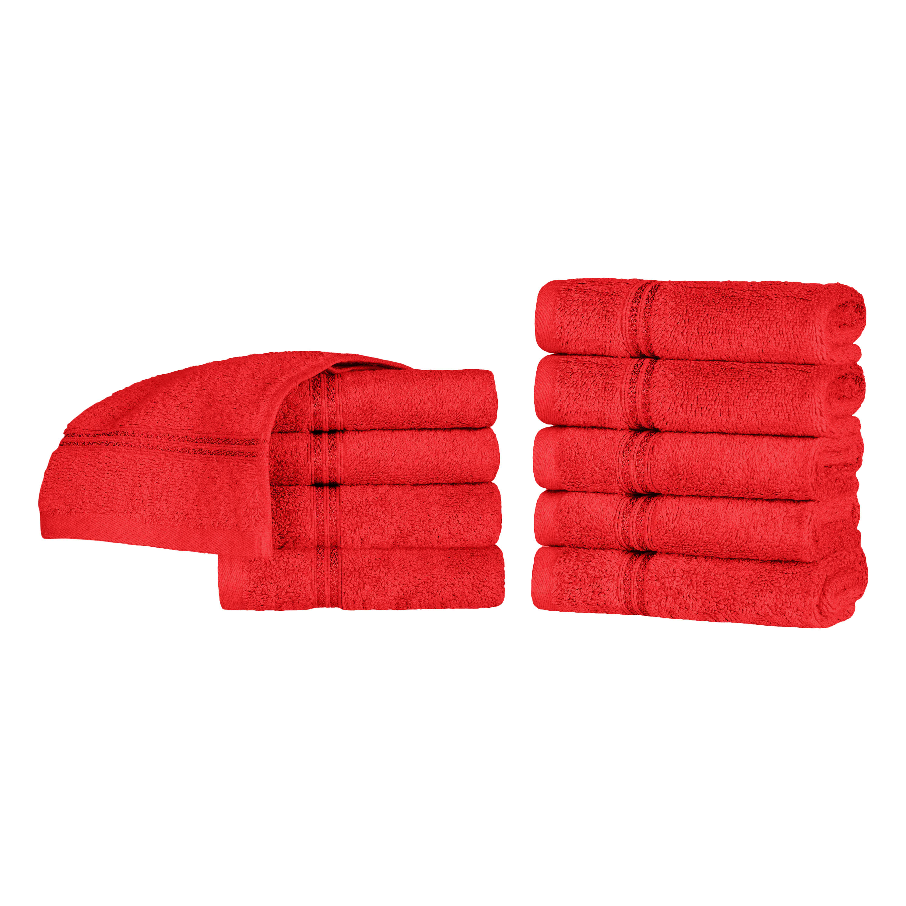 Simple Luxury Oleg Egyptian-Quality Cotton Highly Absorbent Washcloth ...