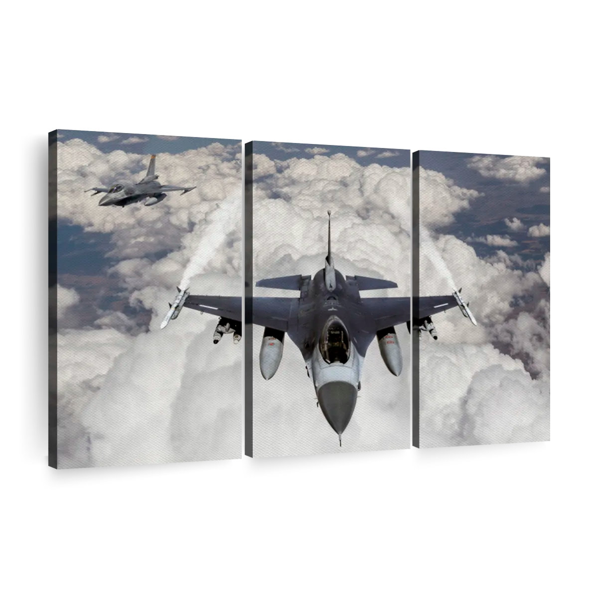 Red Barrel Studio® " Military Fighter Jets " 3 - Pieces on | Wayfair