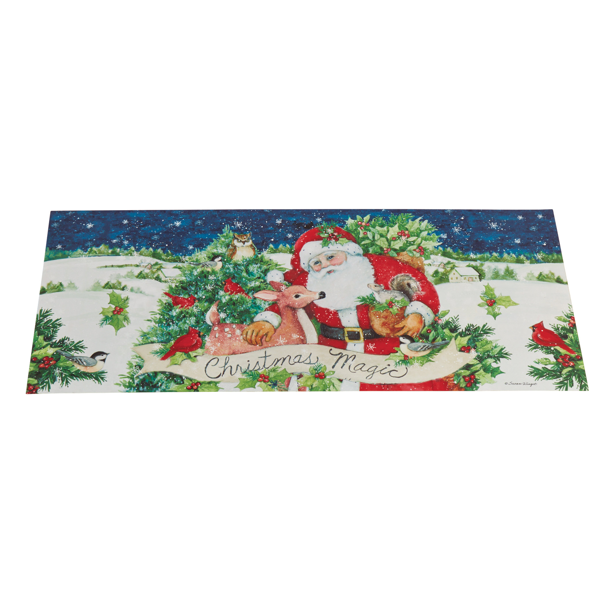 The Holiday Aisle® Demiah Kitchen Mat - Wayfair Canada