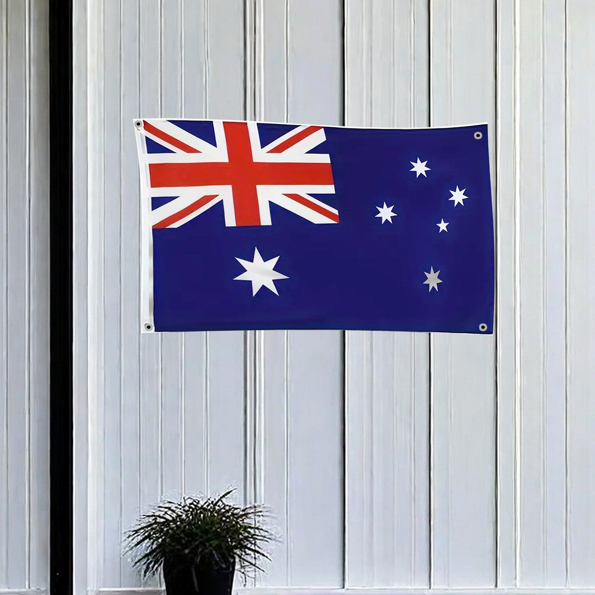Hokku Designs 3X5ft 150X90cm Large Australian Flag Outdoor Heavy Duty ...