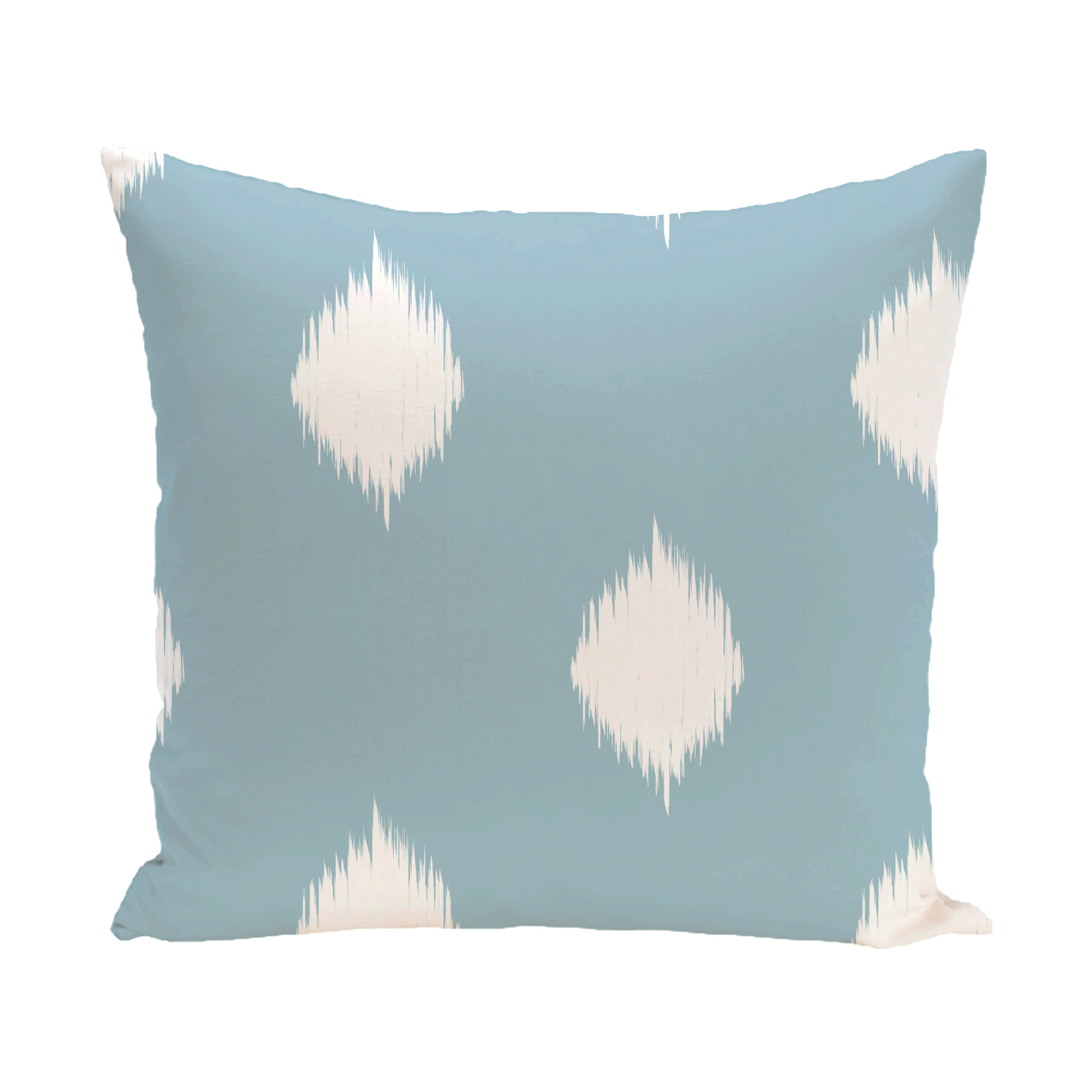 e by design Decorative Holiday Ikat Print Throw Pillow & Reviews | Wayfair