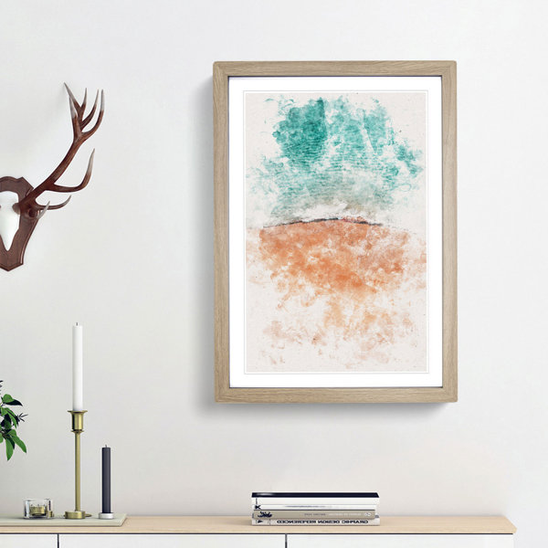 East Urban Home Cabo San Lucas Beach Mexico Watercolour - Picture Frame ...