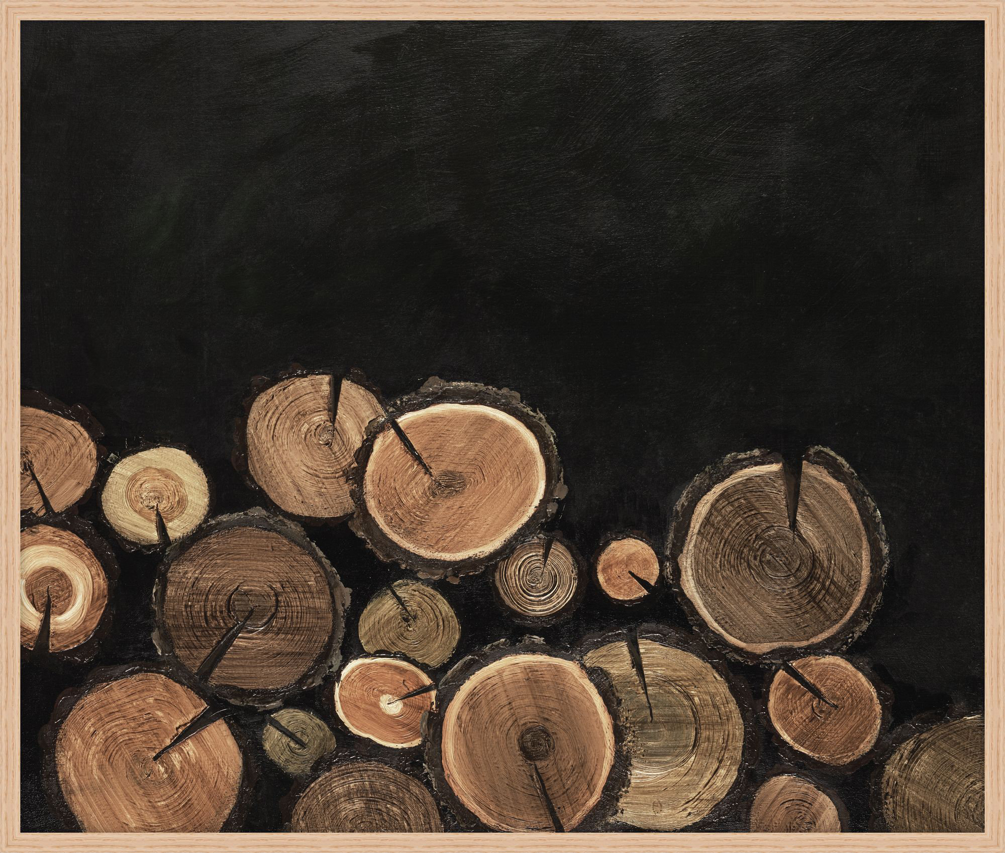Art House Studios Splitting Wood 1 Framed Art | Perigold