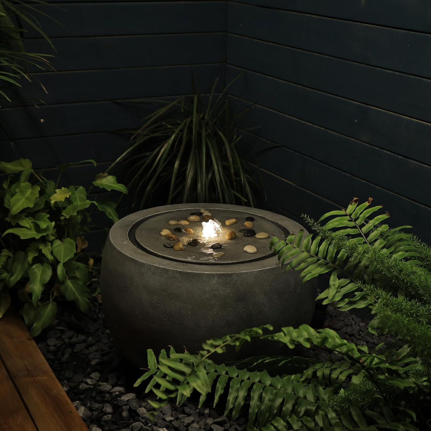 Millwood Pines Garden Water Fountain Outdoor Water Feature Indoor with ...