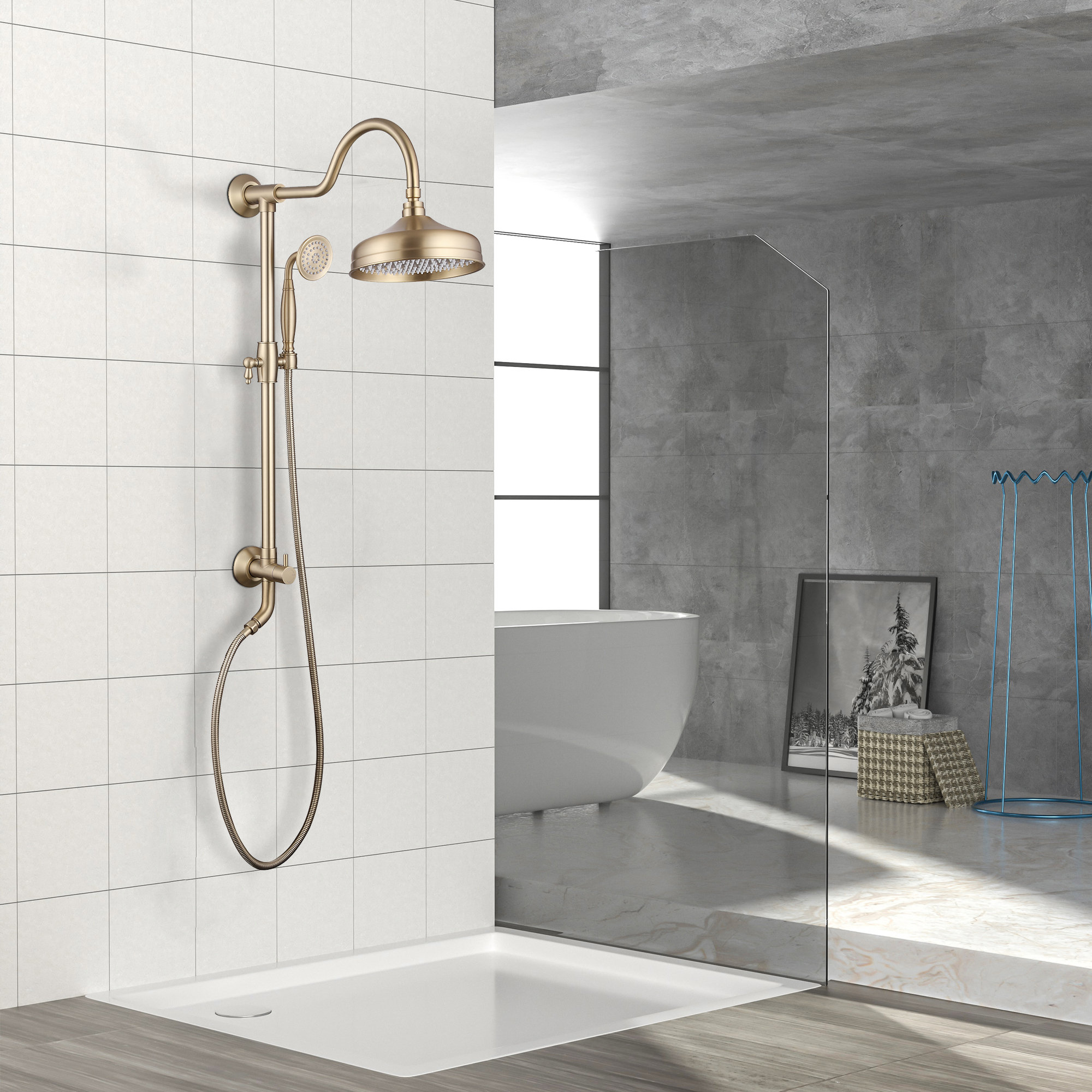 Inhouse Complete Shower System | Wayfair