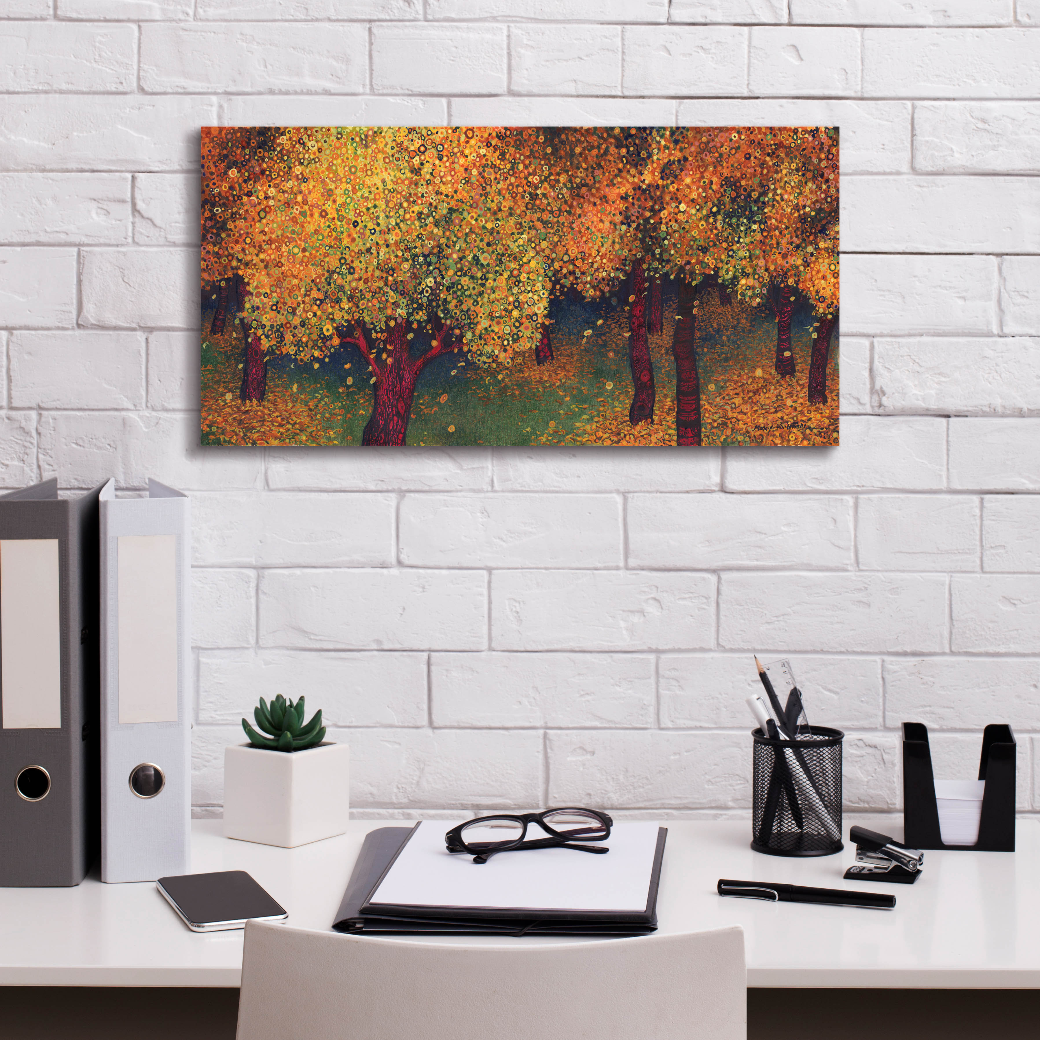 Epic Graffiti 'Zephyr' by Maggie Vandewalle, Canvas Wall Art, 24"x12 ...