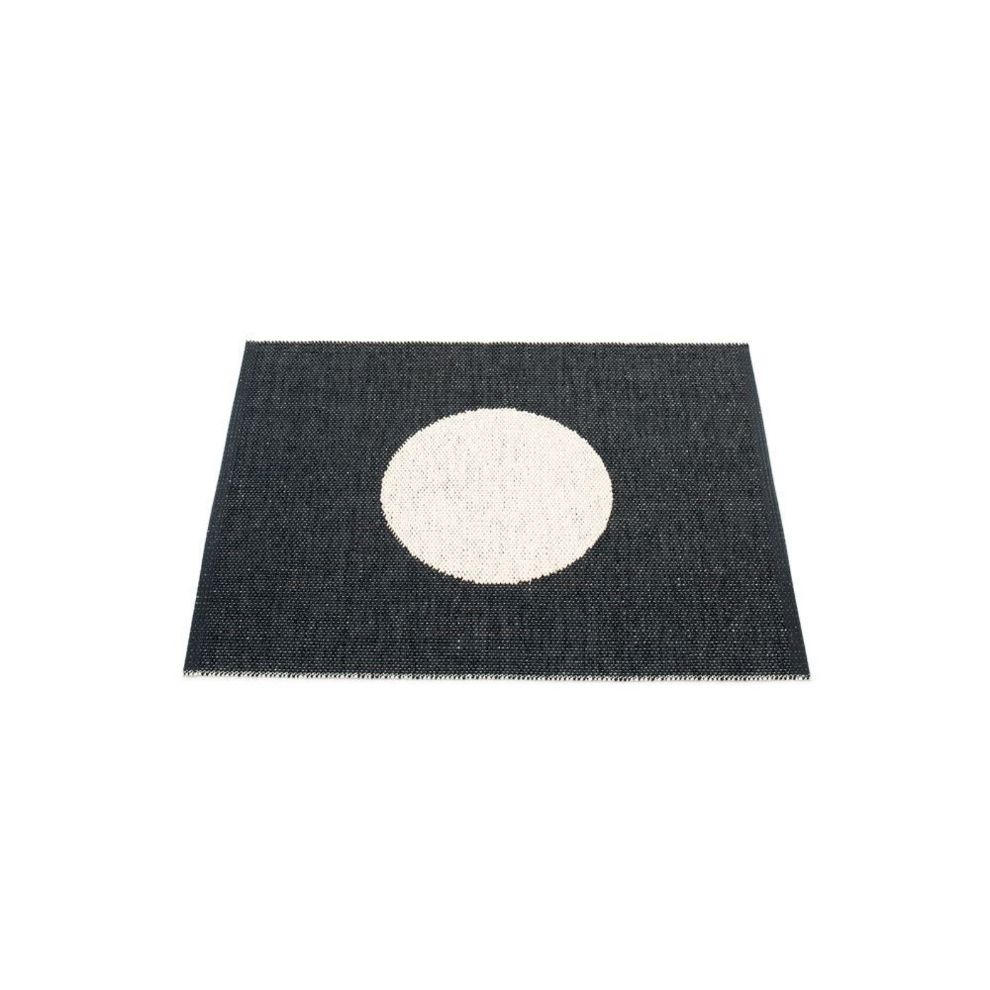 Pappelina Vera Black/Off-White Rug | Wayfair
