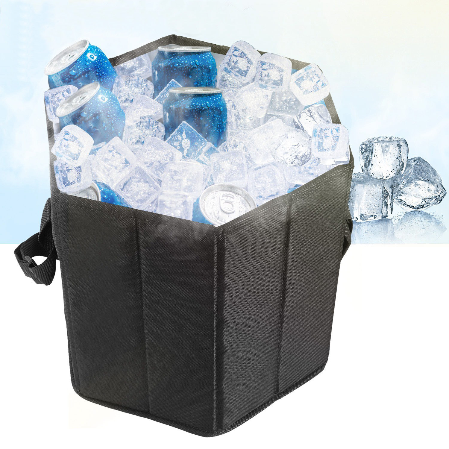Edge Collections 3 Quarts Cooler Cover in Black | Wayfair