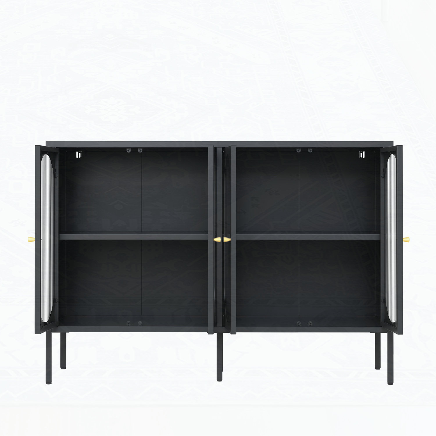 Latitude Run® Steel Locker Sideboard Buffet Cabinet - Wayfair Canada