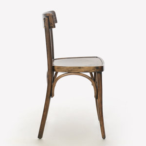 August Grove® Godmanchester Solid Wood Solid Back Side Chair | Wayfair