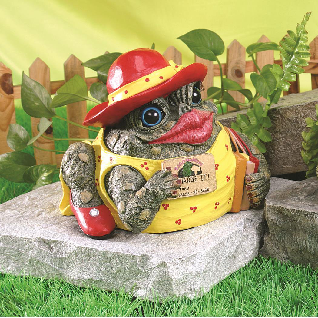 HomeStyles Shop Till You Drop Character Toad Garden Statue ...