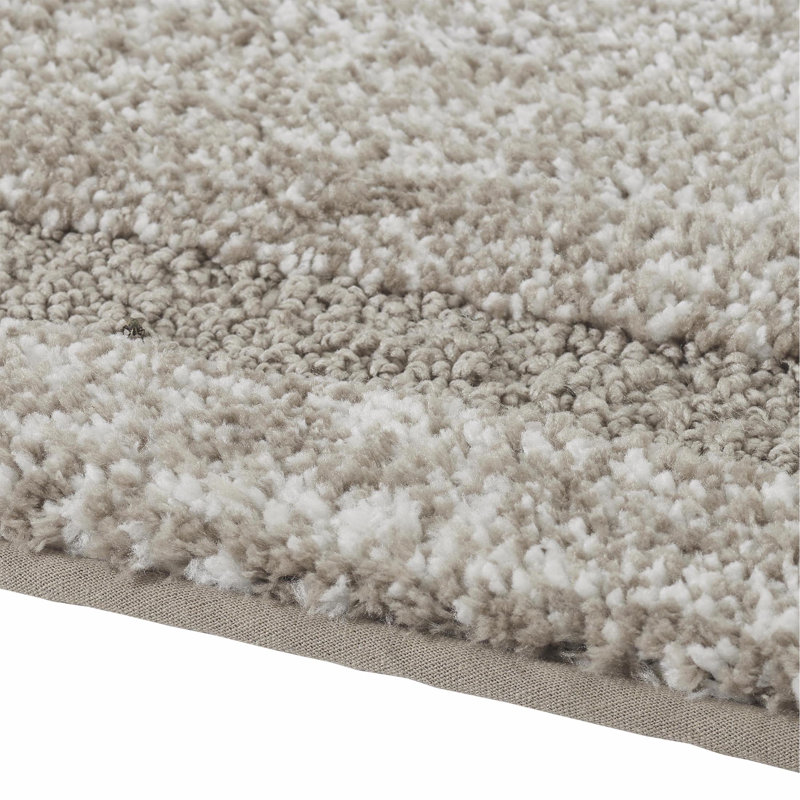 Ebern Designs Heathered Hotel Bath Rug Runner, 20" x 60" | Wayfair