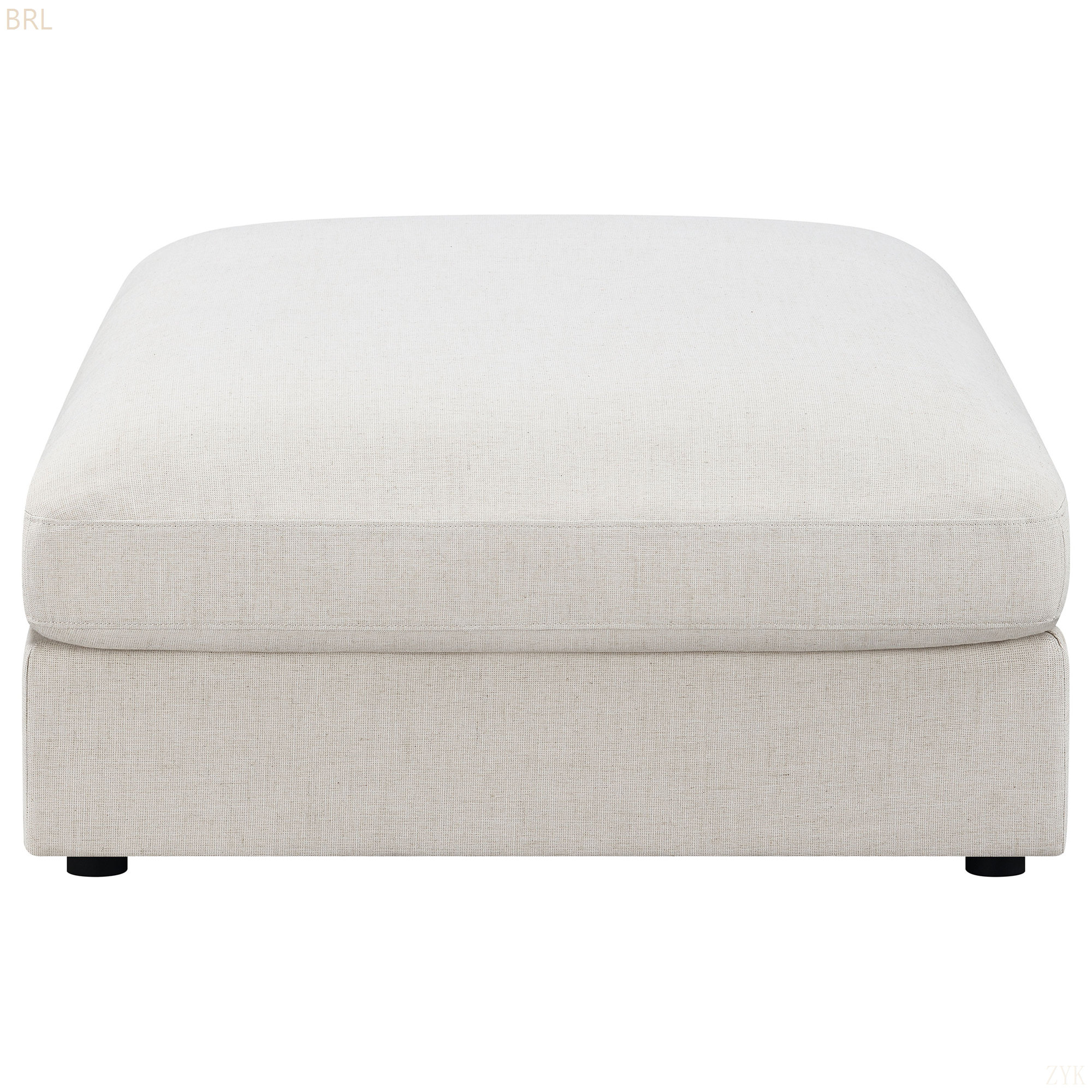 Ebern Designs Duncan Square Upholstered Ottoman - Wayfair Canada