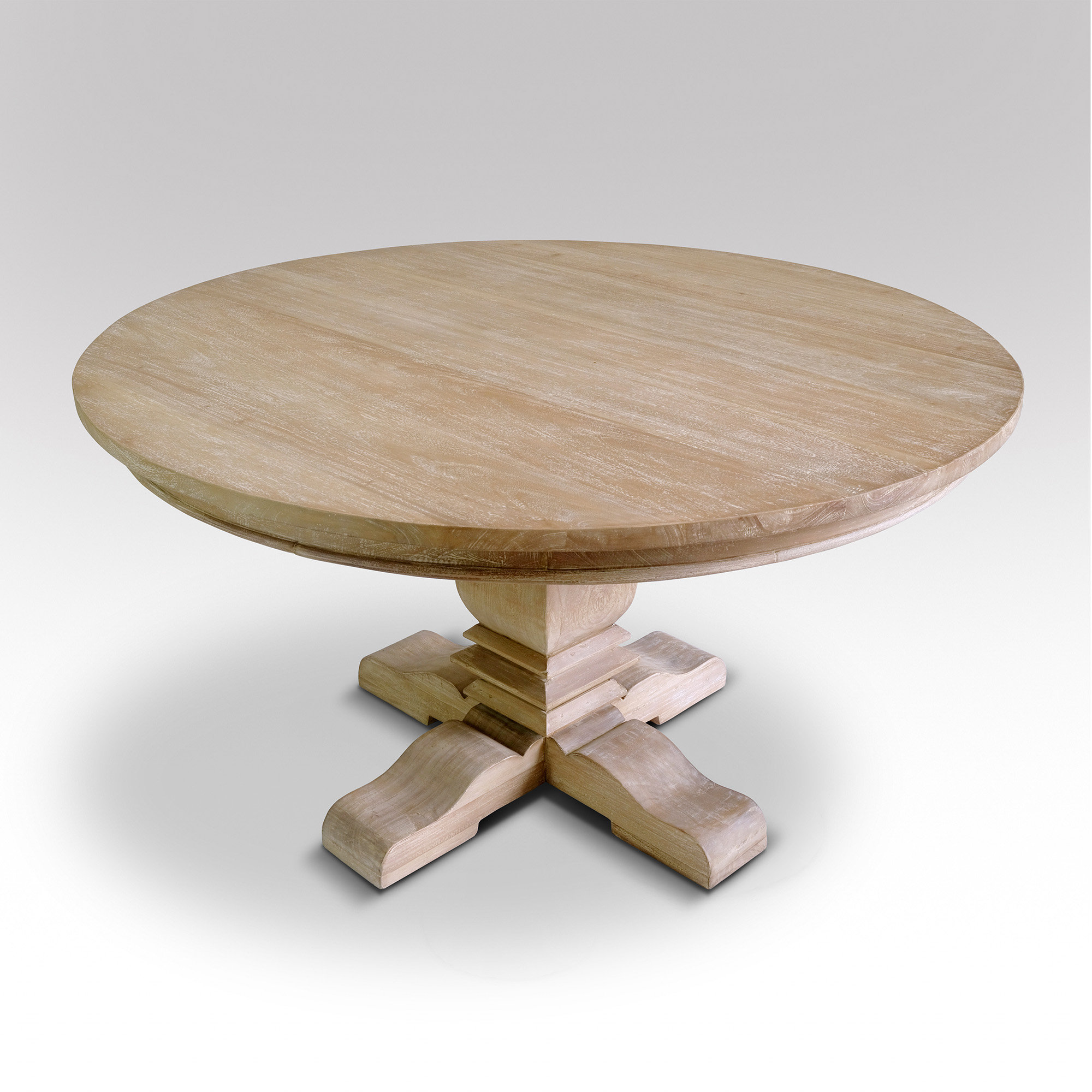 Wildon Home® Santa Fe Round Balustrade Dining Table | Wayfair