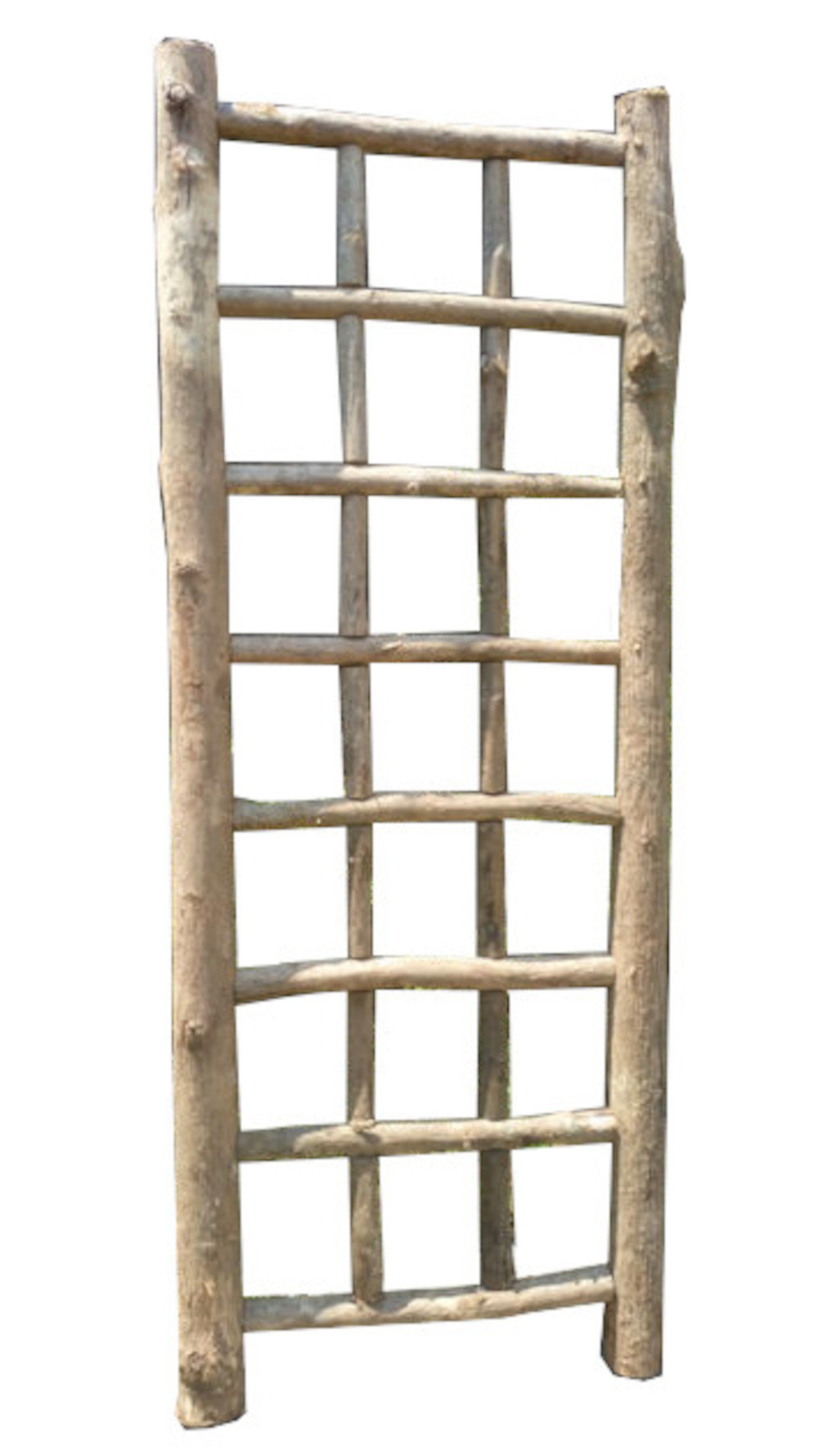 MGP Teak Log Wood Trellis, 72" H X 24" W | Wayfair