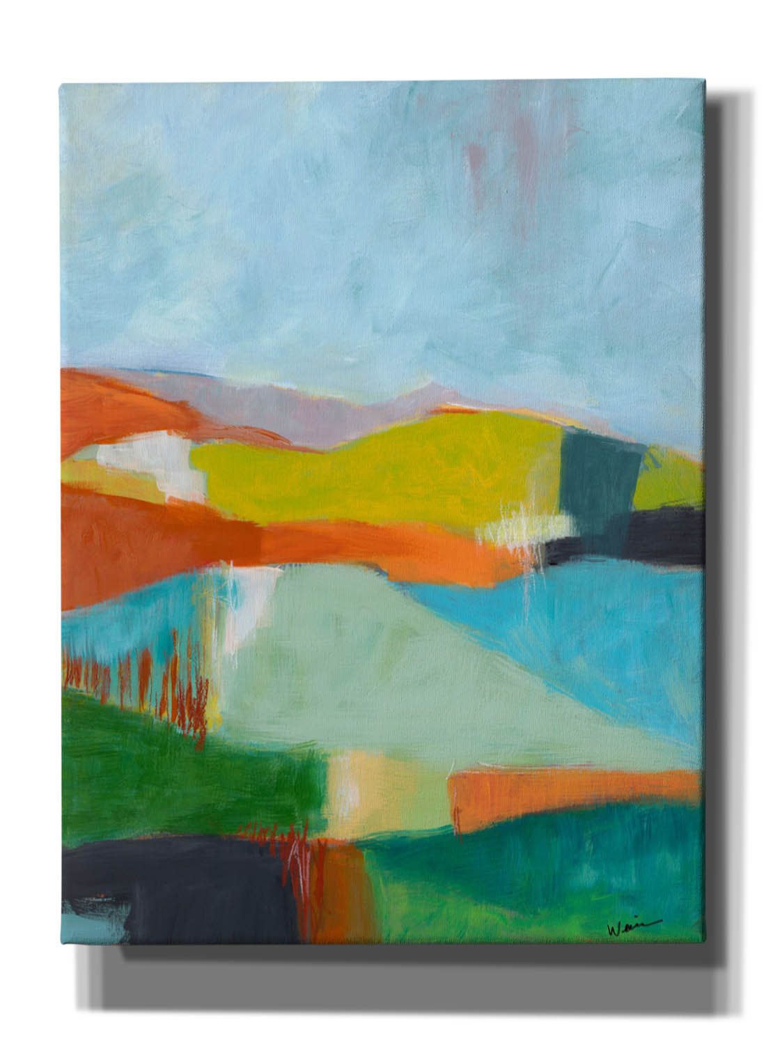 Wrought Studio™ North Bay Hills' by Jan Weiss Canvas Wall Art | Wayfair
