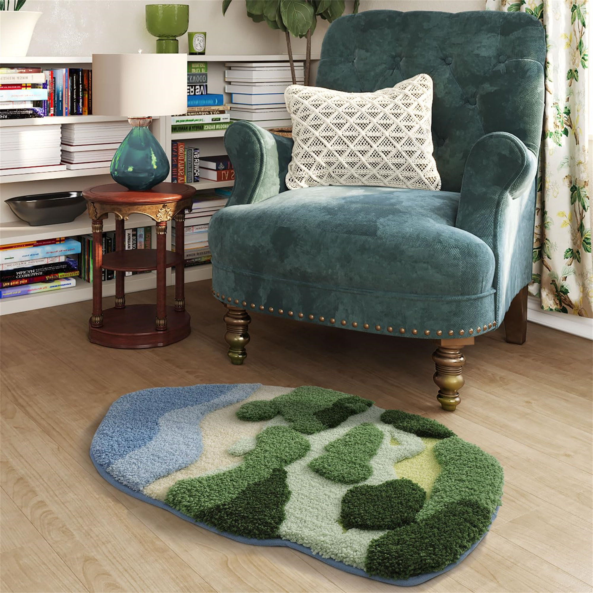 Ebern Designs Robin Non Slip Free Form Bath Rug | Wayfair.co.uk