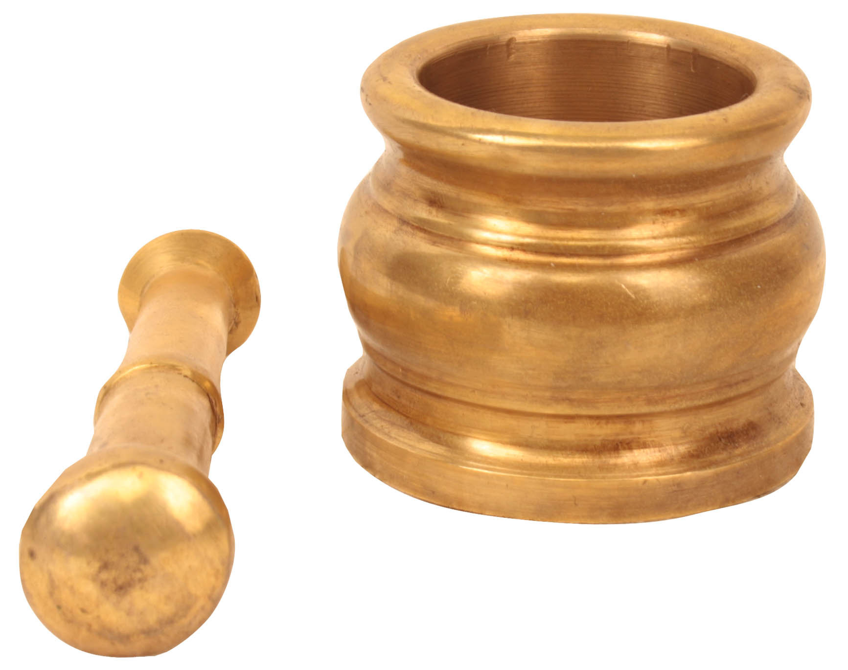 Exotic India Solid Brass Mortar And Pestle | Wayfair