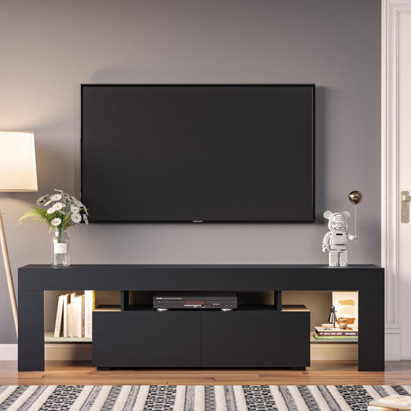 Orren Ellis Manjesh 63'' Media Console, TV Stand for TV up to 70 ...