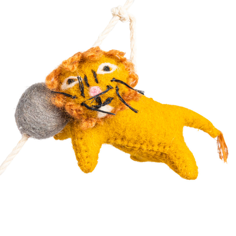 Isabelle & Max™ 6'6" Multi-Colored Pom Pom Novelty Garland & Reviews ...