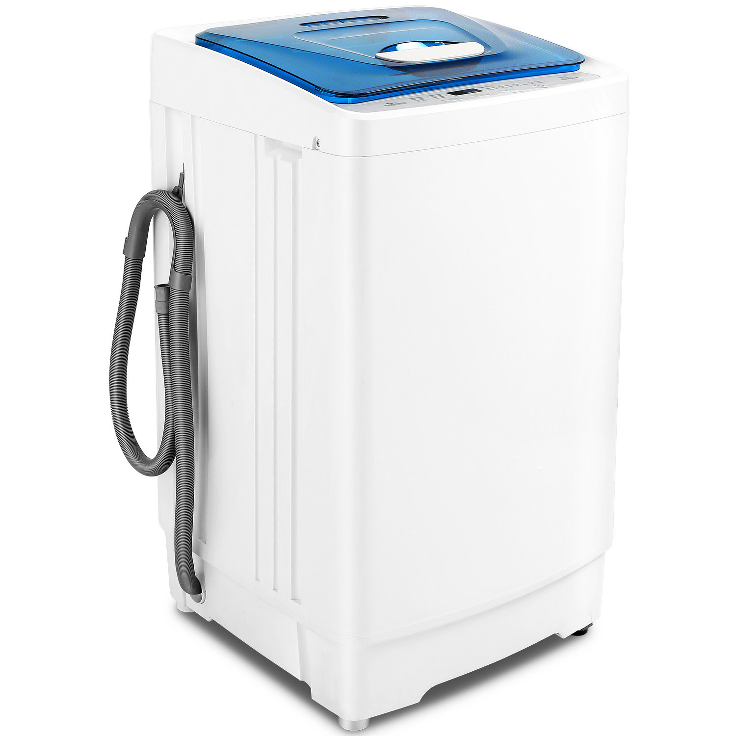 Himimi Portable Washing Machine 17.8Lbs Large Capacity 2.3 Cu.ft Washer ...