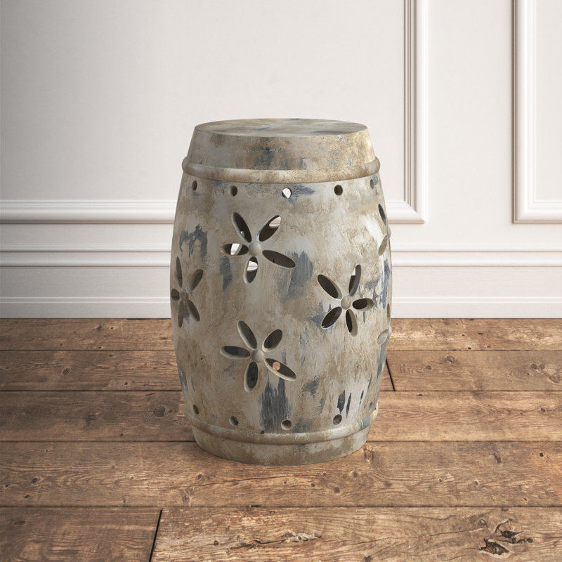 Kelly Clarkson Home Vera Cement Garden Stool & Reviews | Wayfair