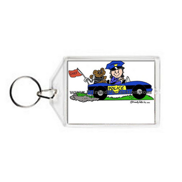 Printed Perfection Personalized Future Police Officer - Female Acrylic ...