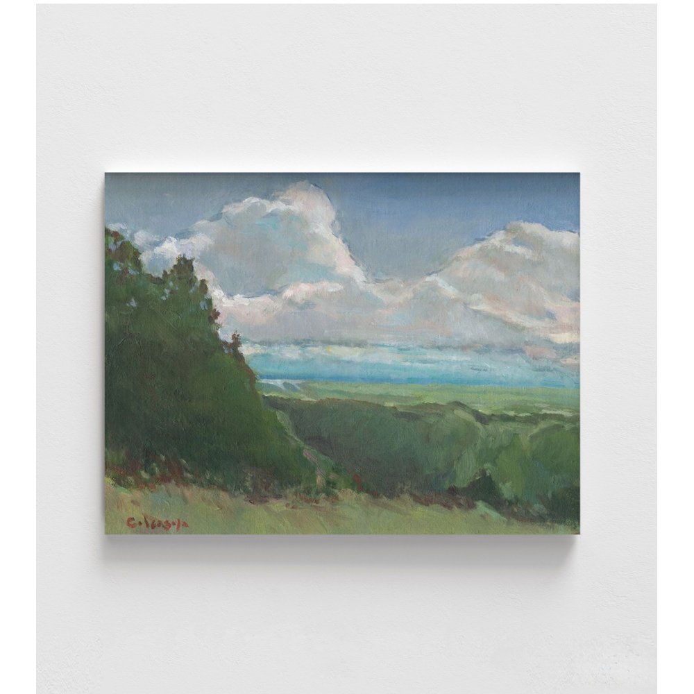 WeFrameArt Vista View By Stephen Calcasola, Green Landscape Office ...