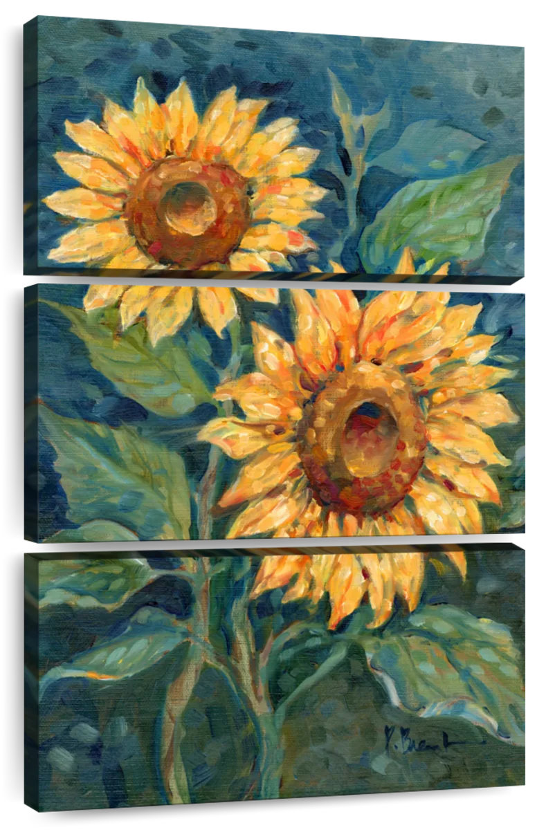 Elephant Stock Impressions Of Sunflowers II | Wayfair