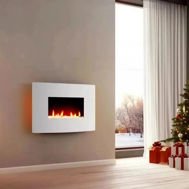 Castleton Fires & Fireplaces Wall Mounted Electric Fire & Reviews ...