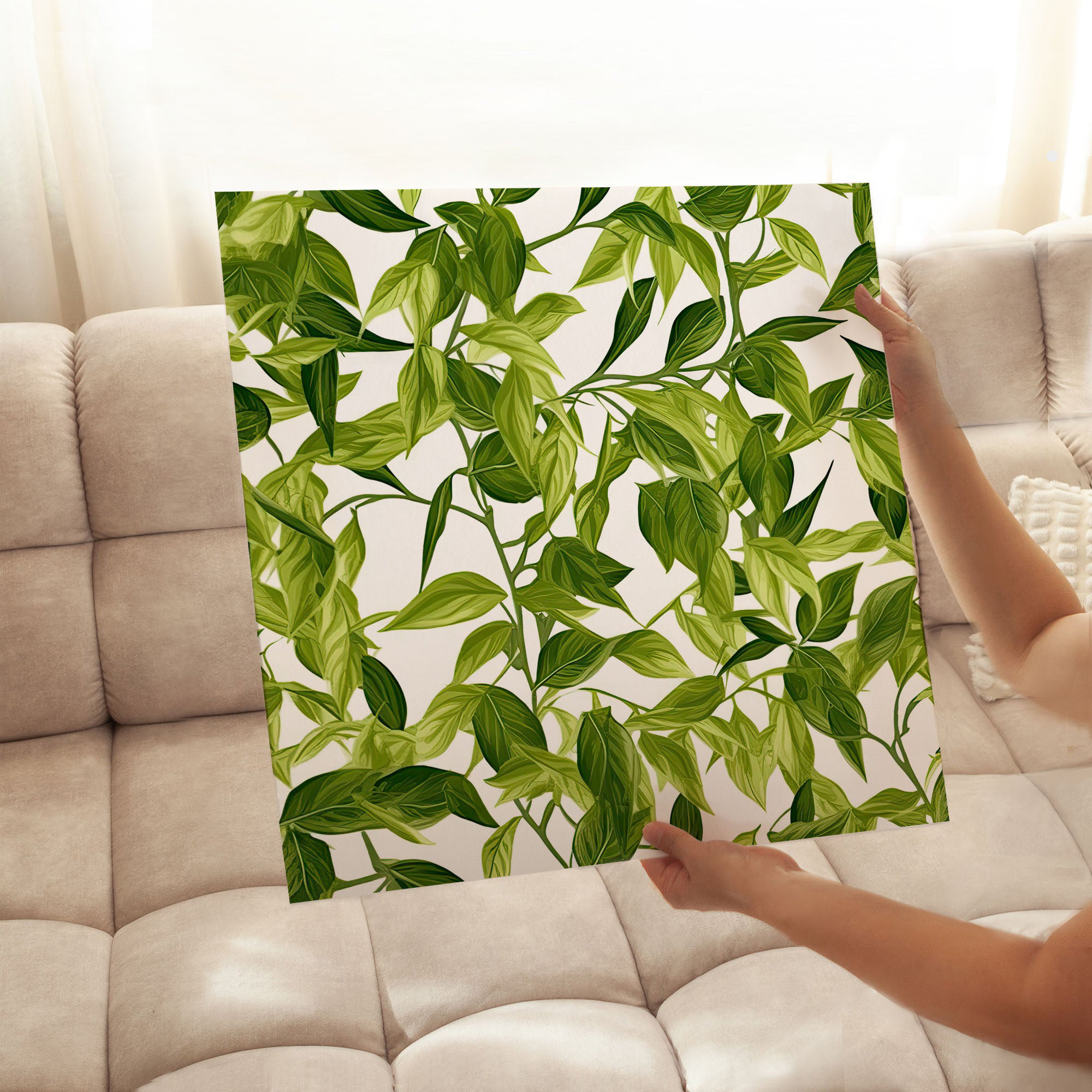 Winston Porter Botanical Greenery VI Modern Unframed Art Print | Wayfair