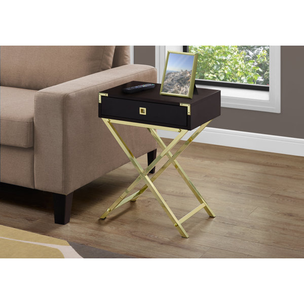Benjara 8 End Table with Storage & Reviews | Wayfair