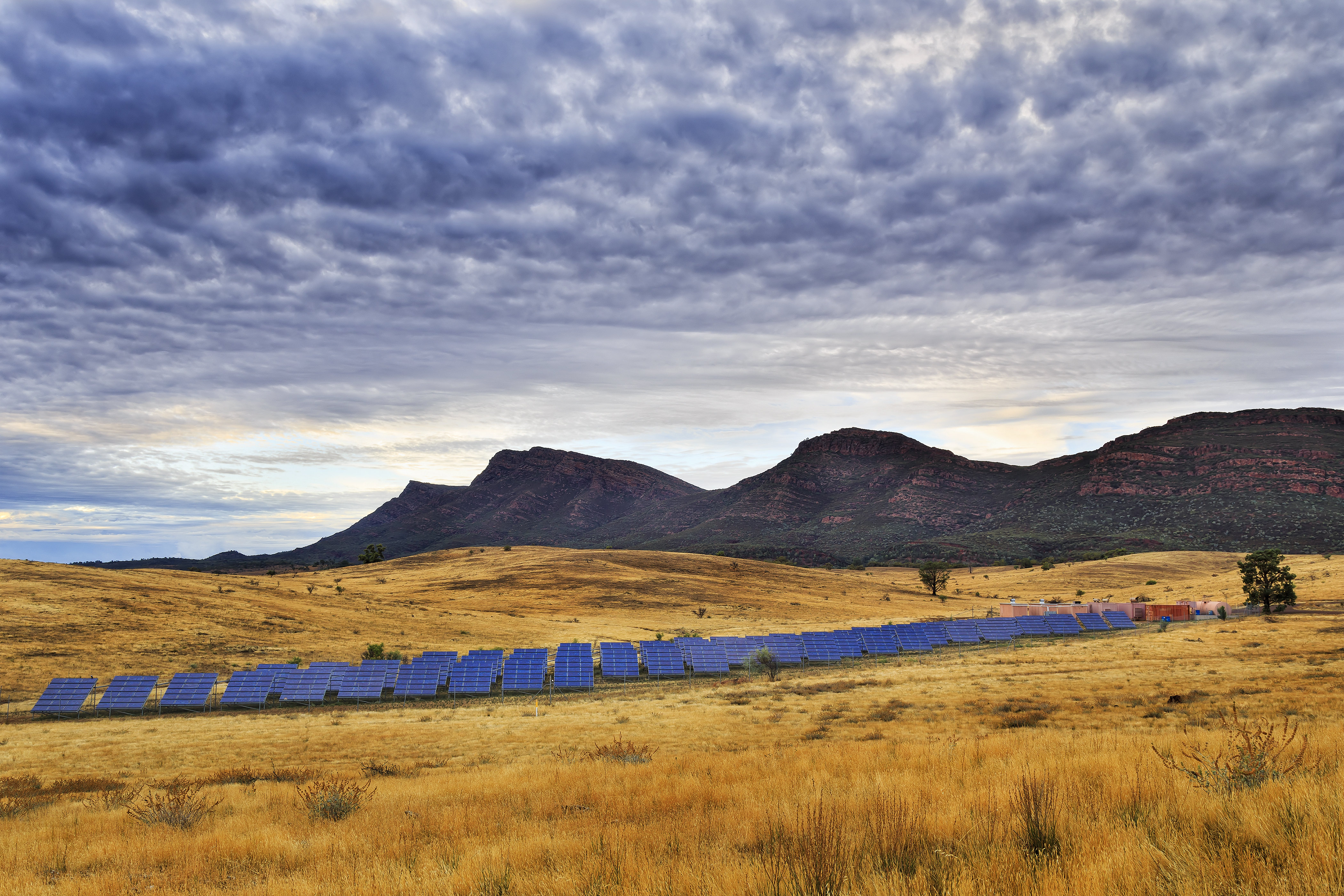 Alpen Home Fr Solar Panels by Zetter - Wrapped Canvas Photograph ...