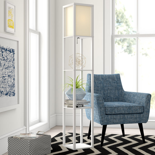 Column Floor Lamps, Shelf Floor Lamps You'll Love