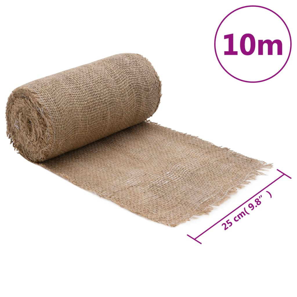 Gracie Oaks Jute Roll Natural 100% Jute 32.8 Feet Roll Durable Jute ...