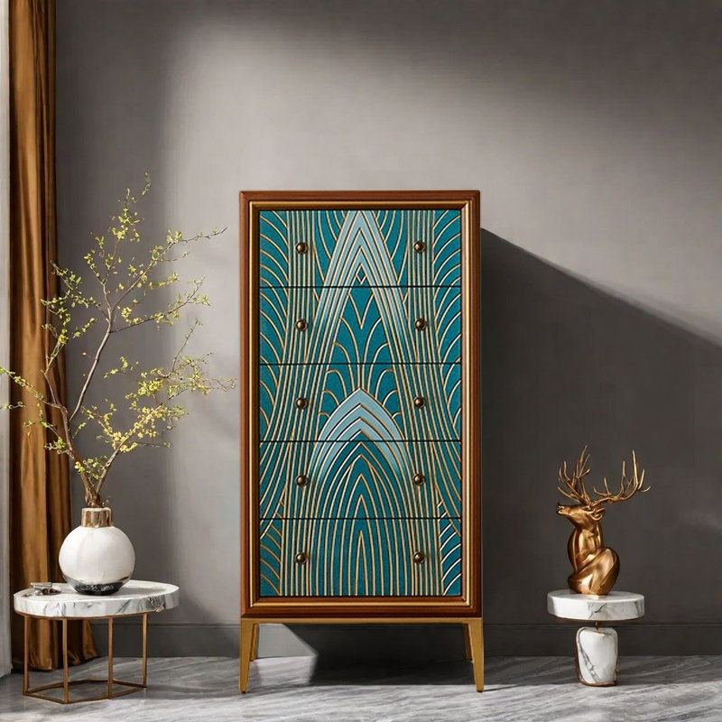 Zhang's SereneLodge American-style light luxury storage cabinet | Wayfair