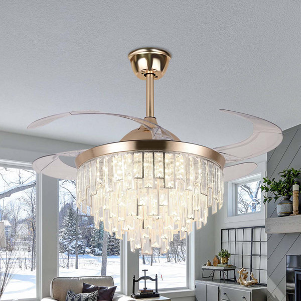 Mercer41 Shorif 42'' Ceiling Fan with LED Lights | Wayfair