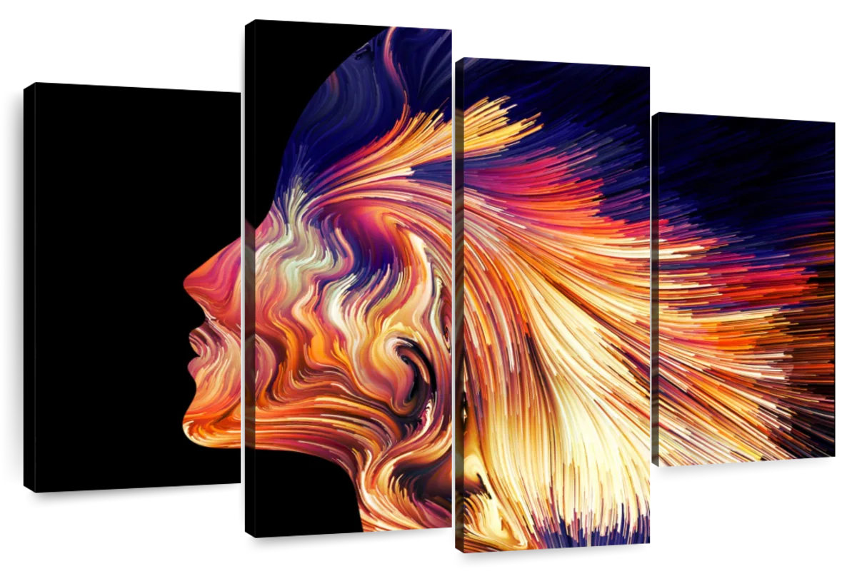 Lark Manor™ Leisha Dynamic Abstract Profile | Wayfair