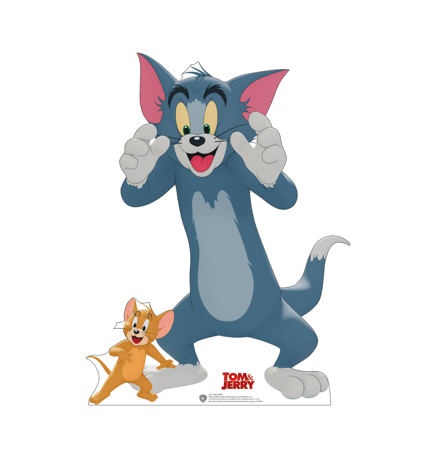 Advanced Graphics Tom & Jerry (Tom & Jerry Movie) Cardboard Standup ...