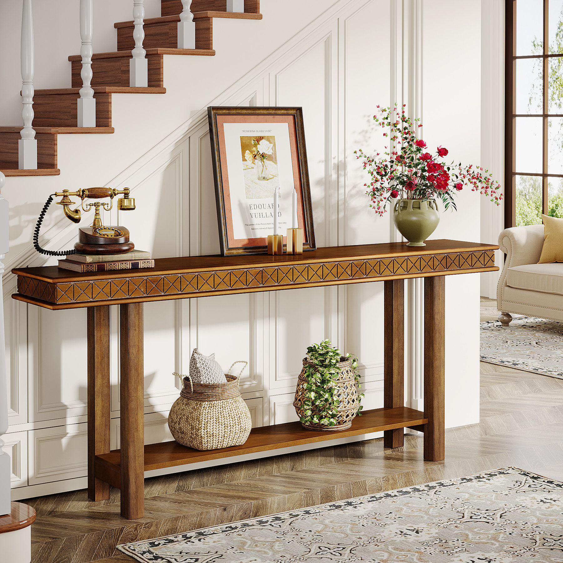 Winston Porter Senad 70.9'' Console Table & Reviews - Wayfair Canada