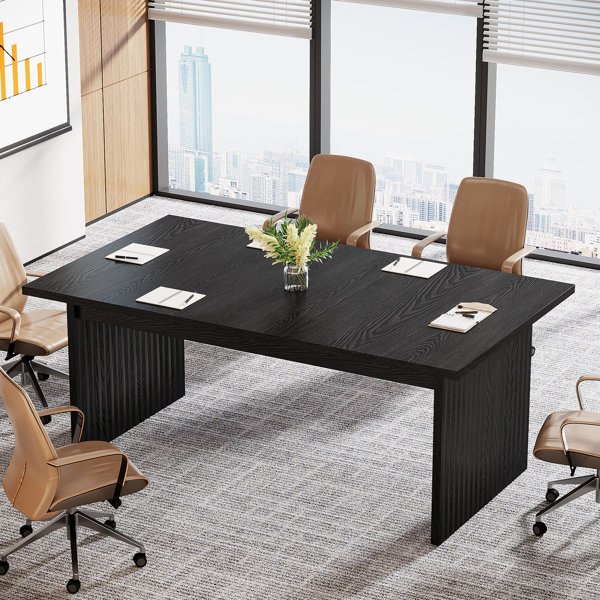 Black Conference Tables You'll Love | Wayfair