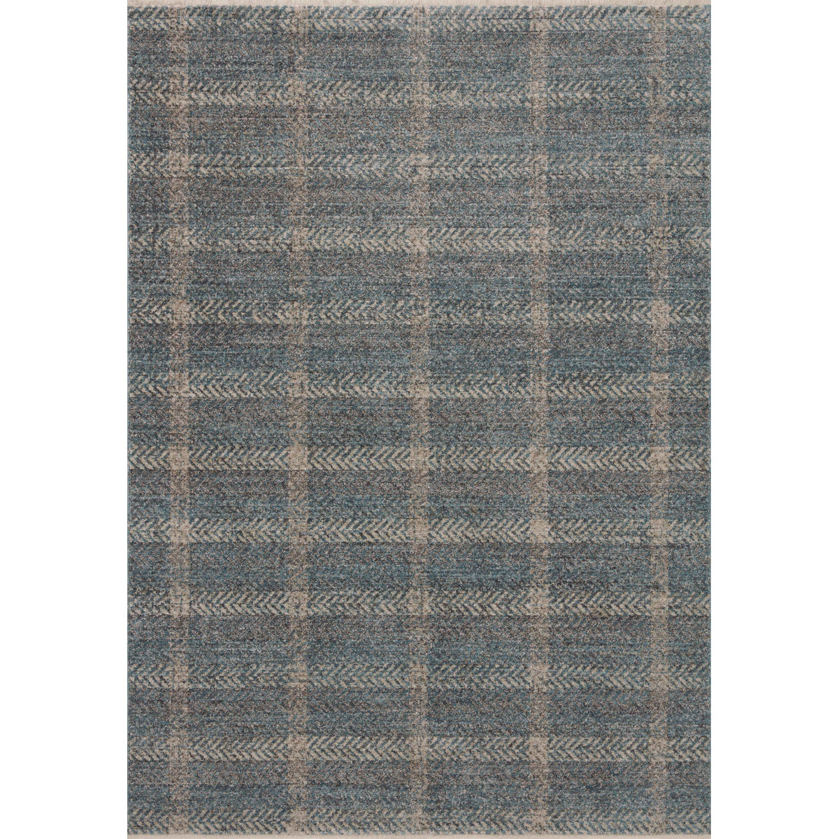 Angela Rose x Loloi Ember Blue / Beige Area Rug & Reviews | Wayfair