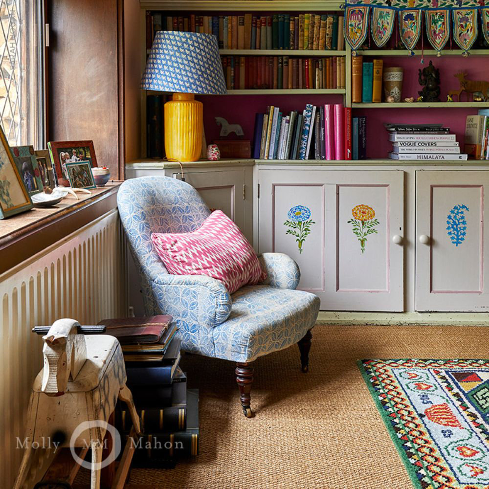 Schumacher x Molly Mahon Coffee Bean Fabric | Perigold