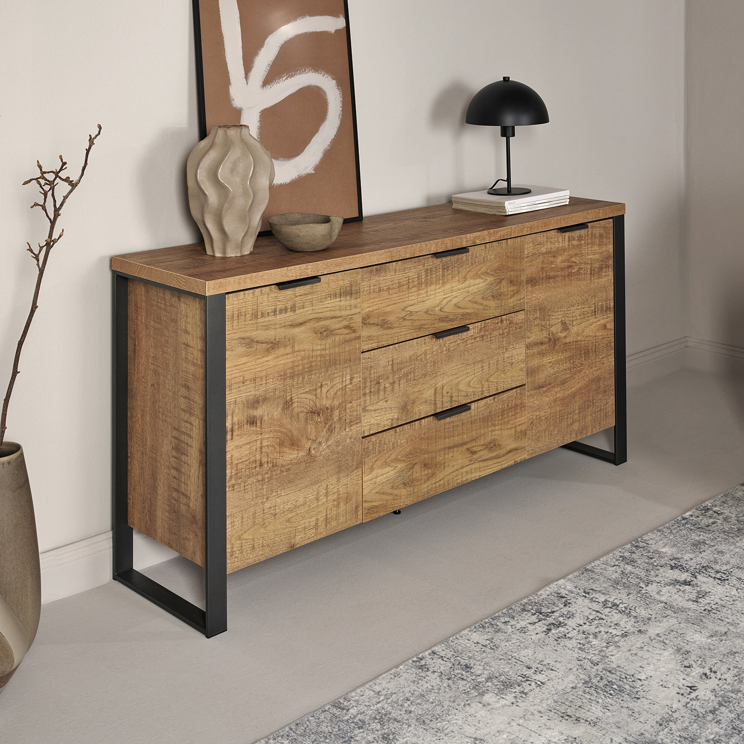 Mercury Row Apogee 150 Cm Wide 5 Drawer Sideboard & Reviews | Wayfair.ie