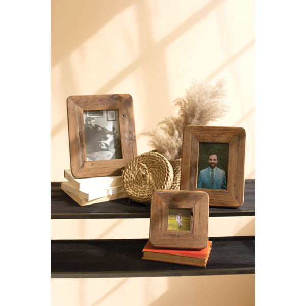 Birch Lane™ Asana Wood Picture Frame - Set of 3 | Wayfair